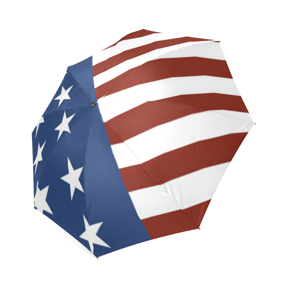stars and stripes Foldable Umbrella (Model U01) | ID: D323913