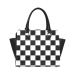 Checkerboard Black and White Classic Shoulder Handbag (Model 1653) | ID ...