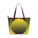 Yellow Circle Bag Shoulder Tote Bag (Model 1646) | ID: D340644