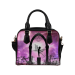 Cute dancing fairy in the night Shoulder Handbag (Model 1634) | ID: D343051