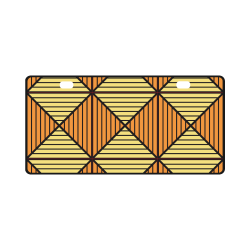 Macro of Bee in Flight License Plate | ID: D300804