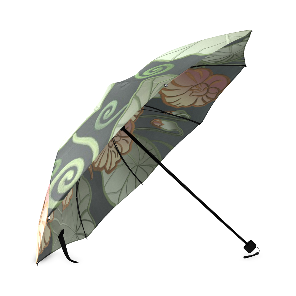 Art Nouveau Garden Foldable Umbrella (Model U01) | ID: D353871