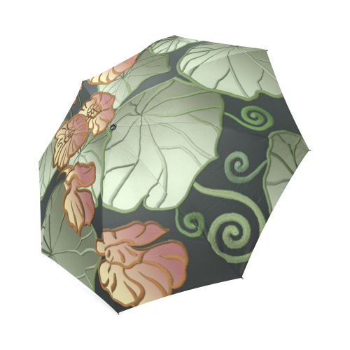 Art Nouveau Garden Foldable Umbrella (Model U01) | ID: D353871