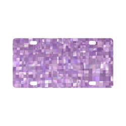 Baby Blue Boss Lady Bling! Classic License Plate | ID: D449904