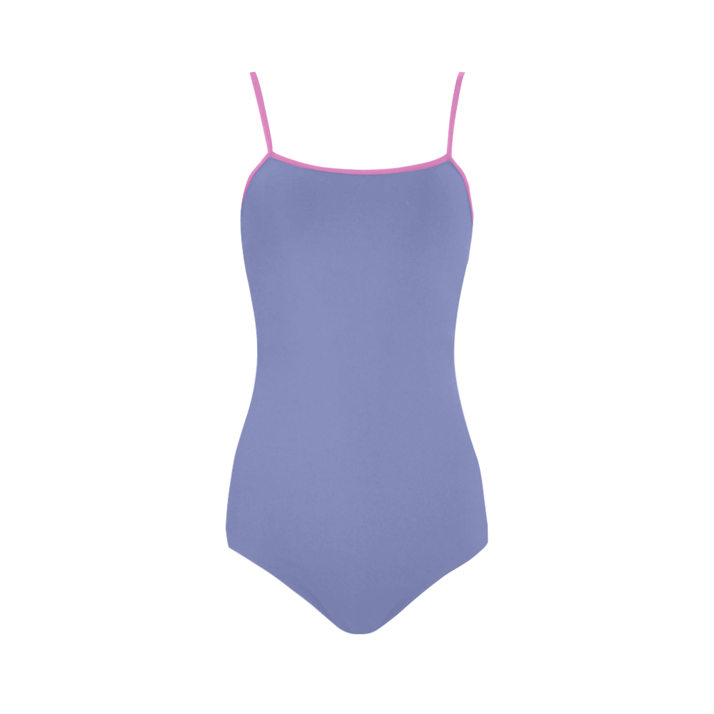 Deep Periwinkle Strap Swimsuit ( Model S05) | ID: D357500