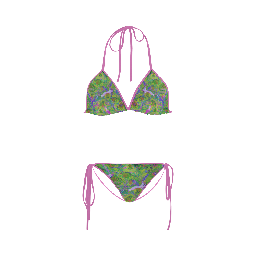 birds Custom Bikini Swimsuit | ID: D377750