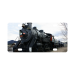 Rail Road Steam Train Classic License Plate | ID: D378548