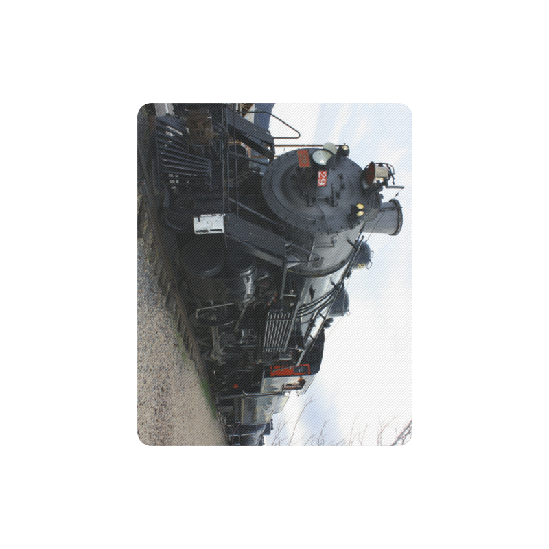 Rail Road Steam Train Rectangle Mousepad | ID: D378550