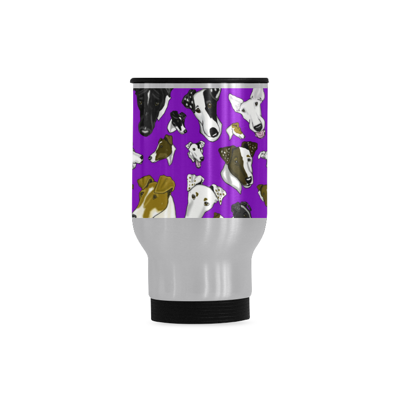 SFT - purple Travel Mug (Silver) (14 Oz) | ID: D407241