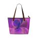 Abstract Infinity in Blue and Purple Shoulder Tote Bag (Model 1646 ...