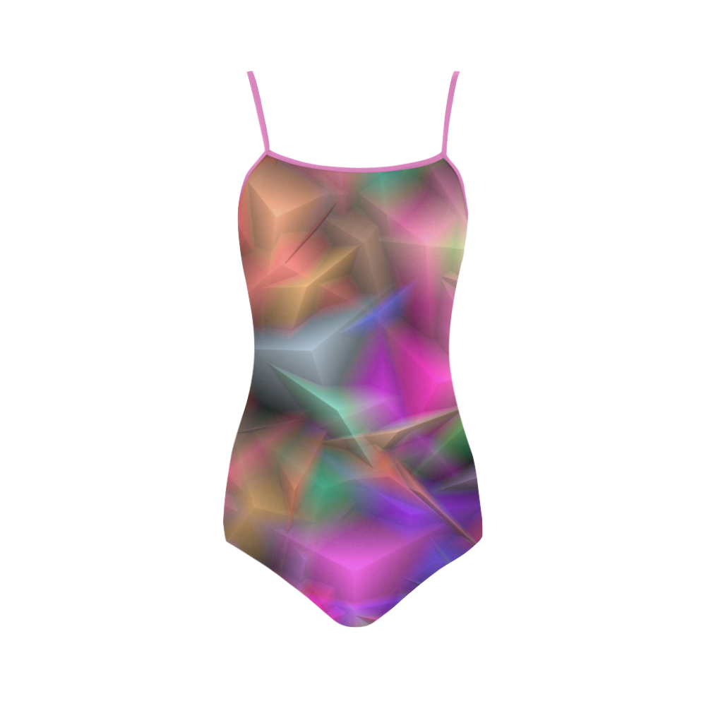 jumbled fantasy 1 Strap Swimsuit ( Model S05) | ID: D415689