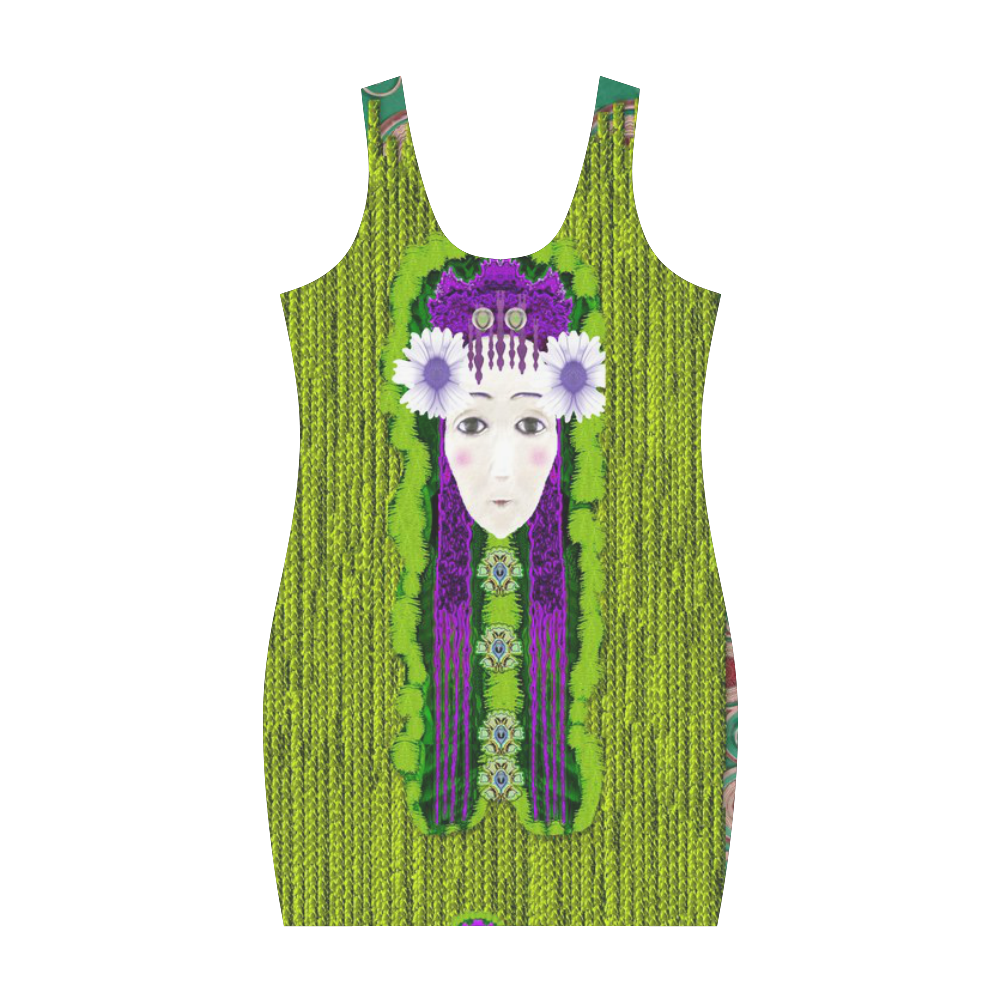 Lady Panda Is here Popart Medea Vest Dress (Model D06) | ID: D416707