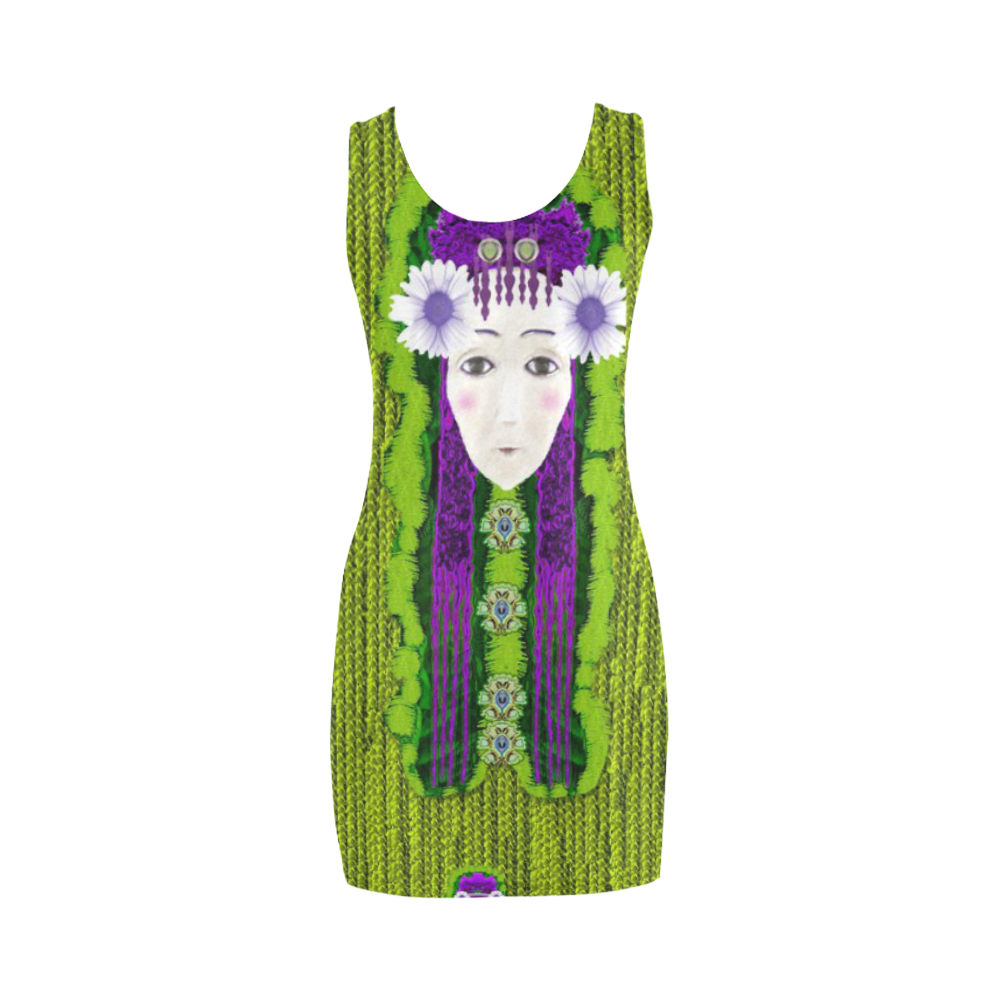 Lady Panda Is here Popart Medea Vest Dress (Model D06) | ID: D416707