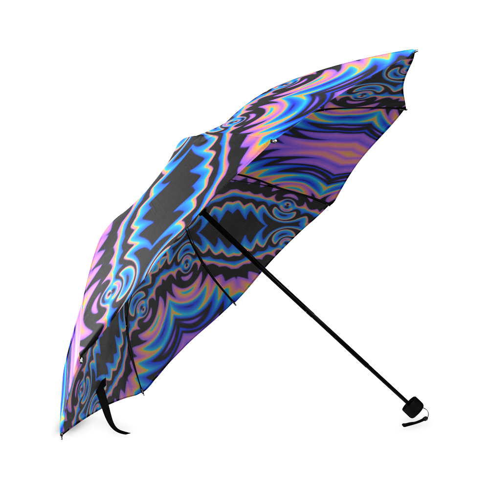 Psychedelic Tribe Foldable Umbrella (Model U01) | ID: D422016