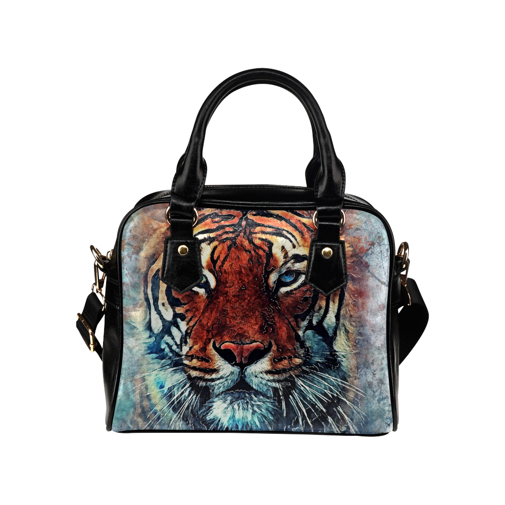 tiger Shoulder Handbag (Model 1634) | ID: D458628