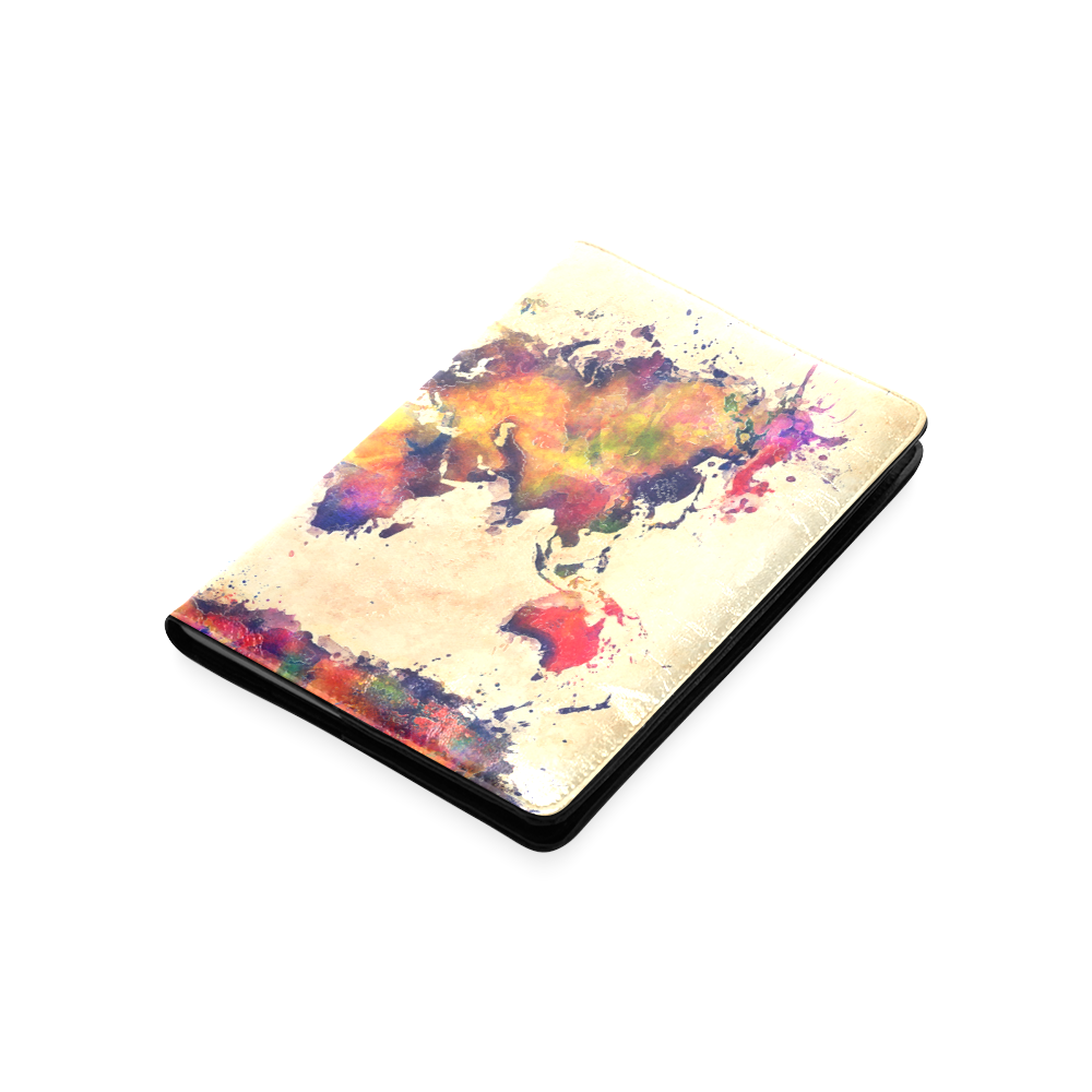 world map Custom NoteBook A5 | ID: D458089