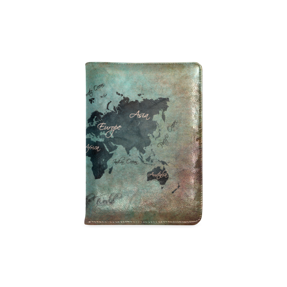 world map Custom NoteBook A5 | ID: D458072