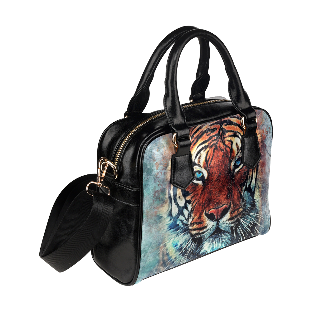 tiger Shoulder Handbag (Model 1634) | ID: D458628