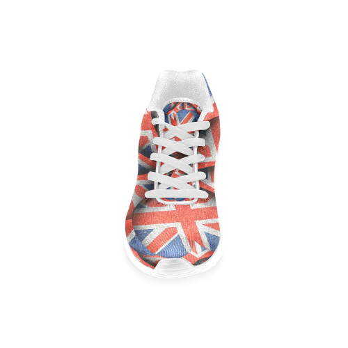 England Flag Patterned Men’s Running Shoes (Model 020) | ID: D456852