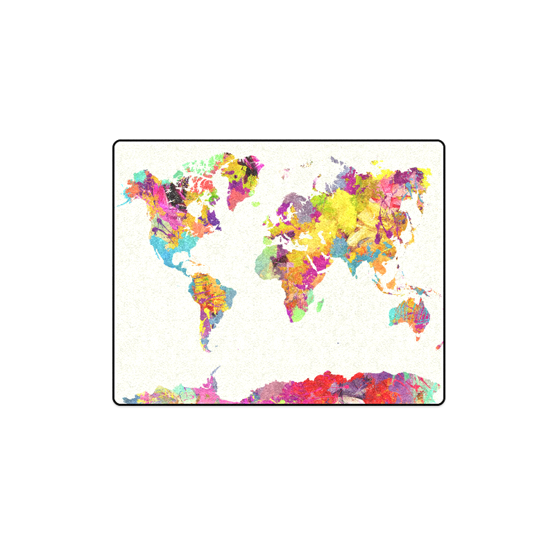 world map Blanket 40"x50" | ID: D457564