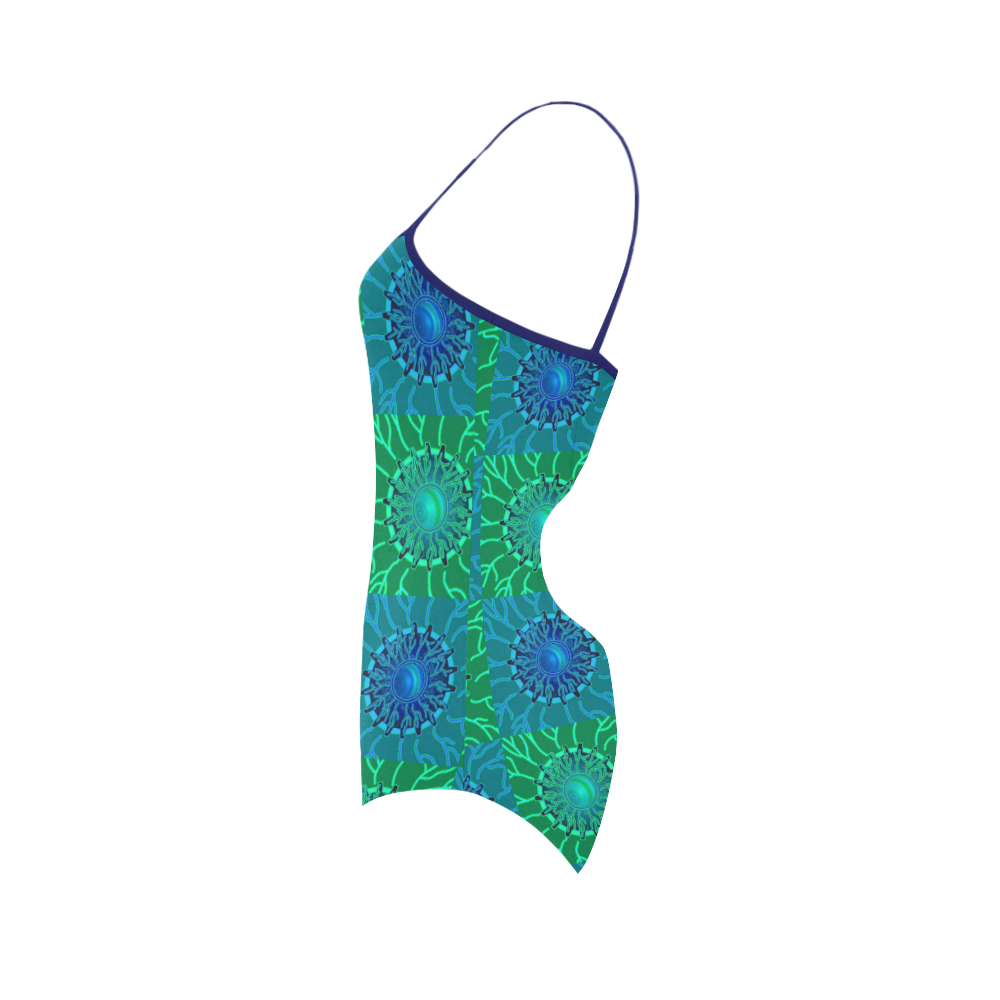 Ocean Veins Strap Swimsuit ( Model S05) | ID: D508777