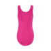 Solid Magenta Vest One Piece Swimsuit (Model S04) | ID: D510822