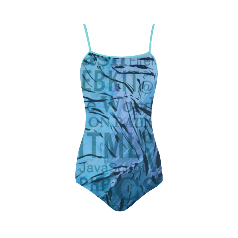 made of words,computer D Strap Swimsuit ( Model S05) | ID: D519926