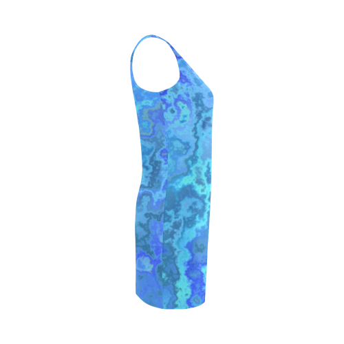 blue reef dress Medea Vest Dress (Model D06) | ID: D546006