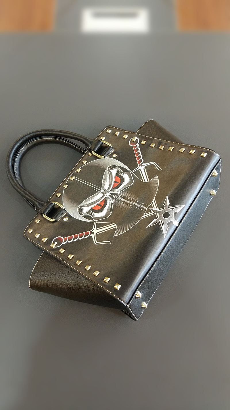 Rivet Shoulder Handbag (Model 1645)