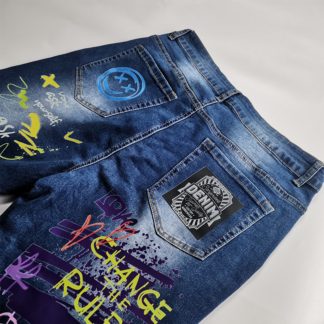 Women's Jeans (Front&Back Printing)