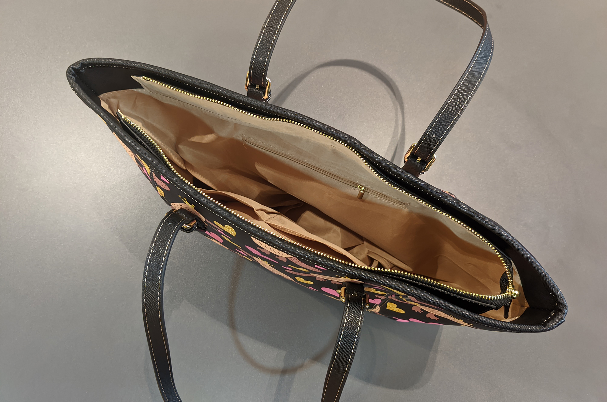 Leather Tote Bag-Large (Front&Back Printing) (1651)