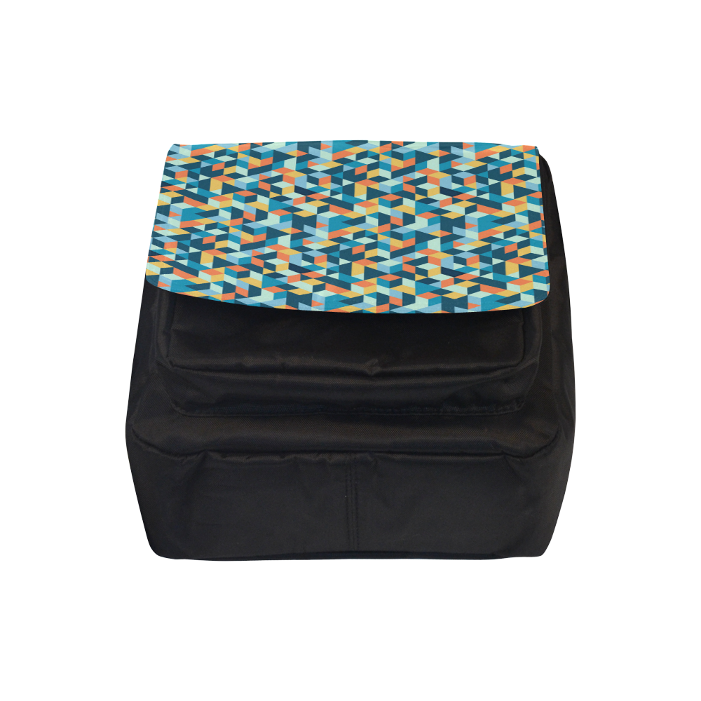 cubes Crossbody Nylon Bags (Model 1633) | ID: D613067