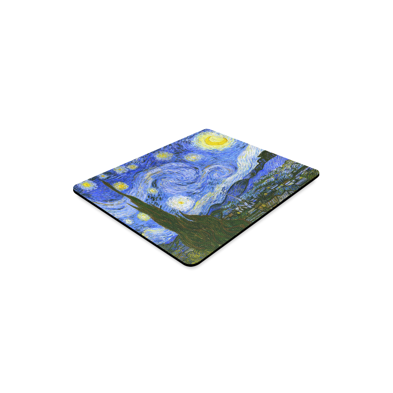 Van Gogh Starry Night Rectangle Mousepad | ID: D617528