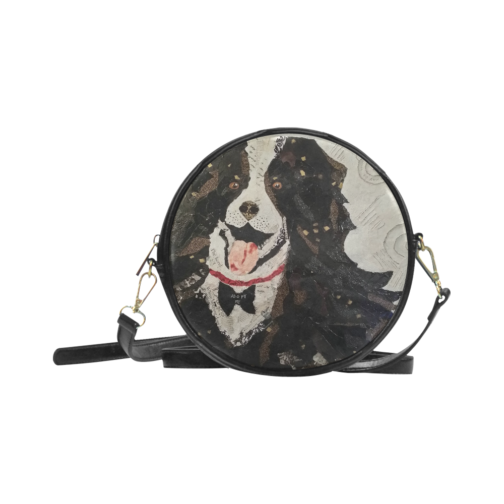 "ADOPT ME" -SLING BAG Round Sling Bag (Model 1647) | ID: D629260