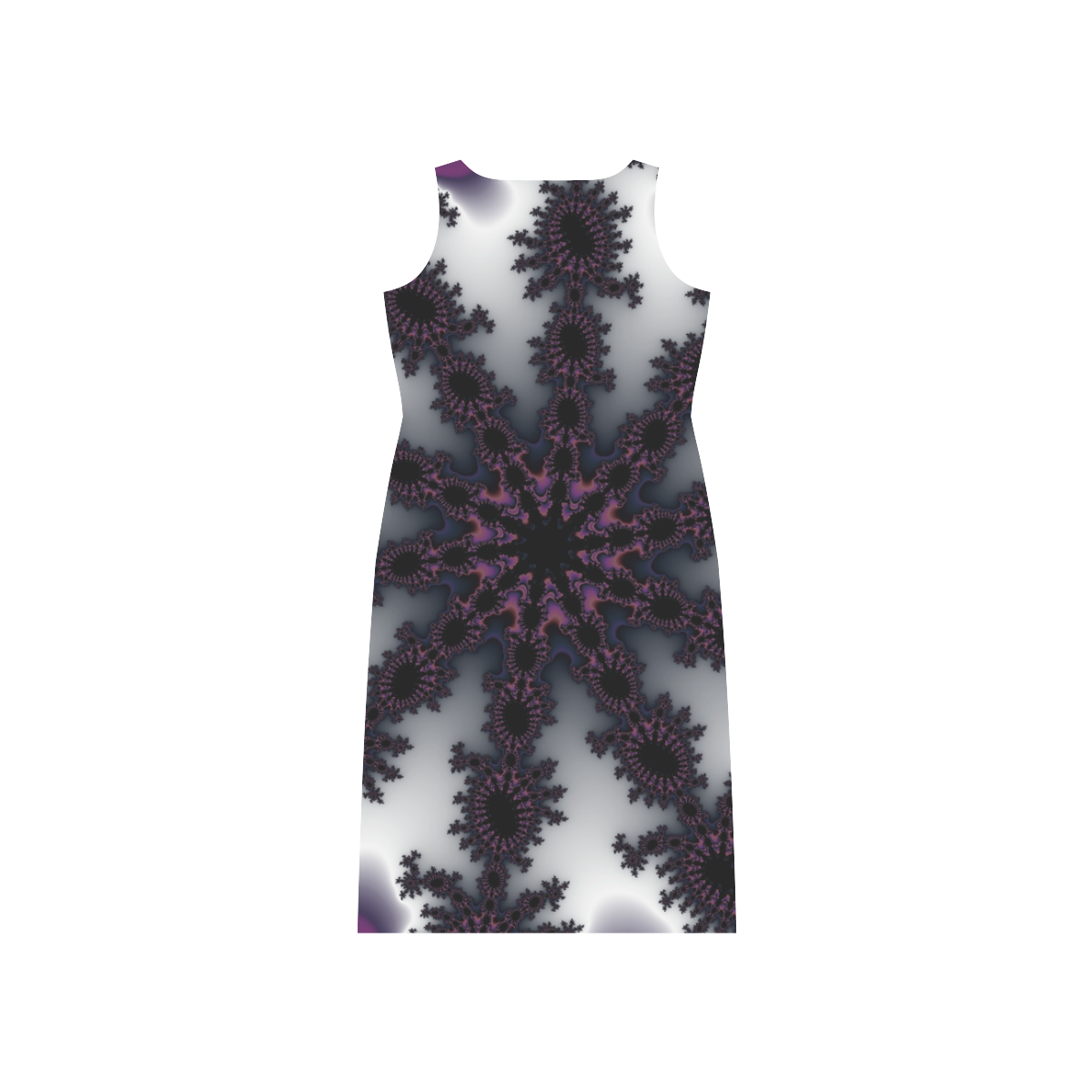 Psycho Snow by Martina webster Phaedra Sleeveless Open Fork Long Dress ...