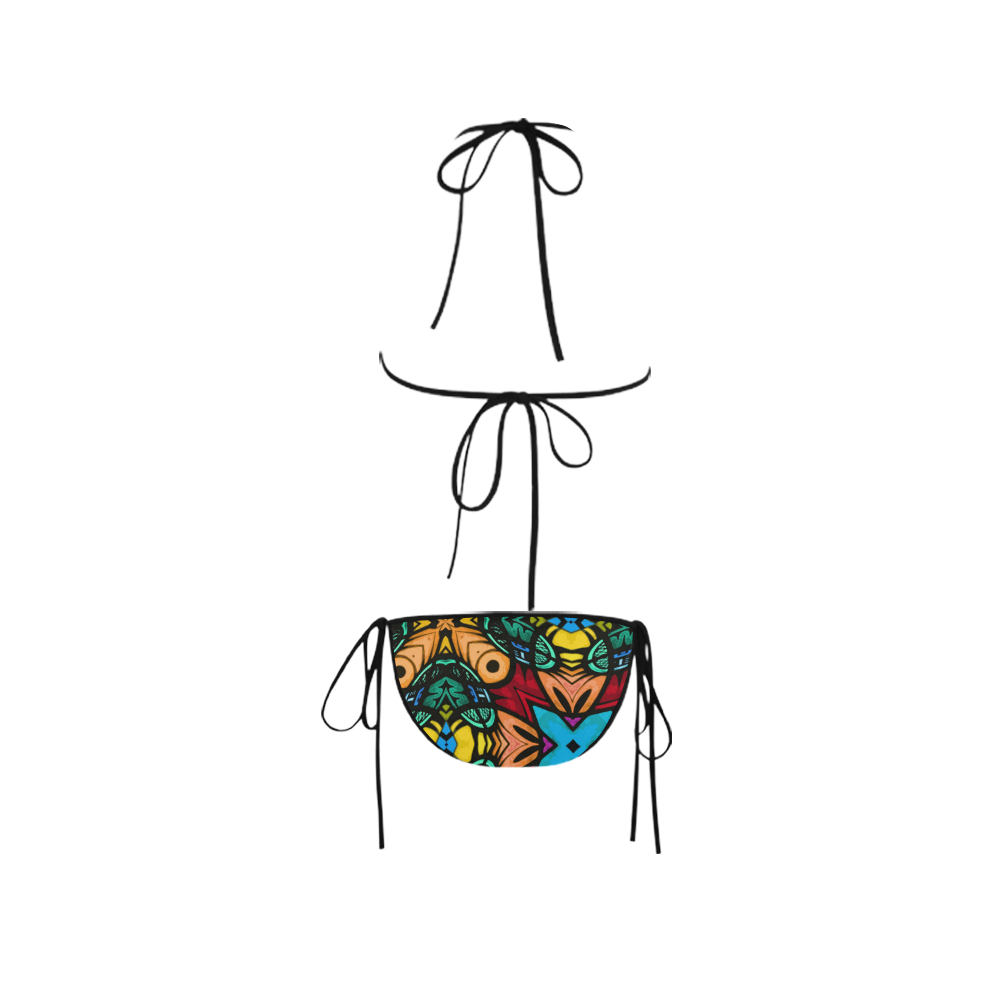 Stained Glass Custom Bikini Swimsuit | ID: D645866