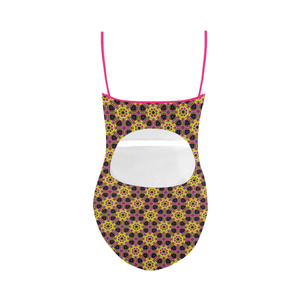 Connected Shapes Strap Swimsuit ( Model S05) | ID: D650369