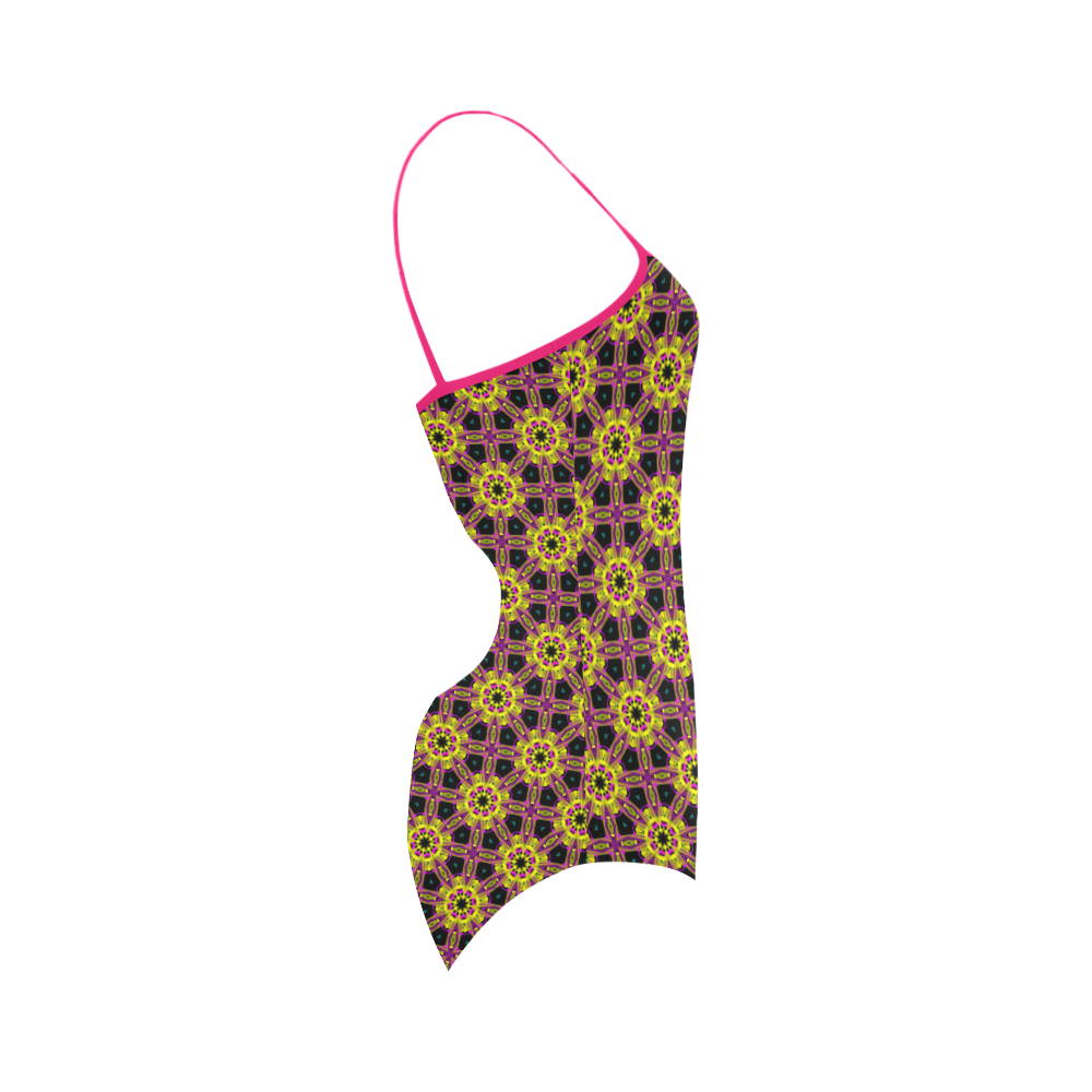 Connected Shapes Strap Swimsuit ( Model S05) | ID: D650369