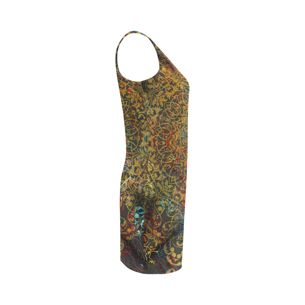 magic mandala Medea Vest Dress (Model D06) | ID: D666013