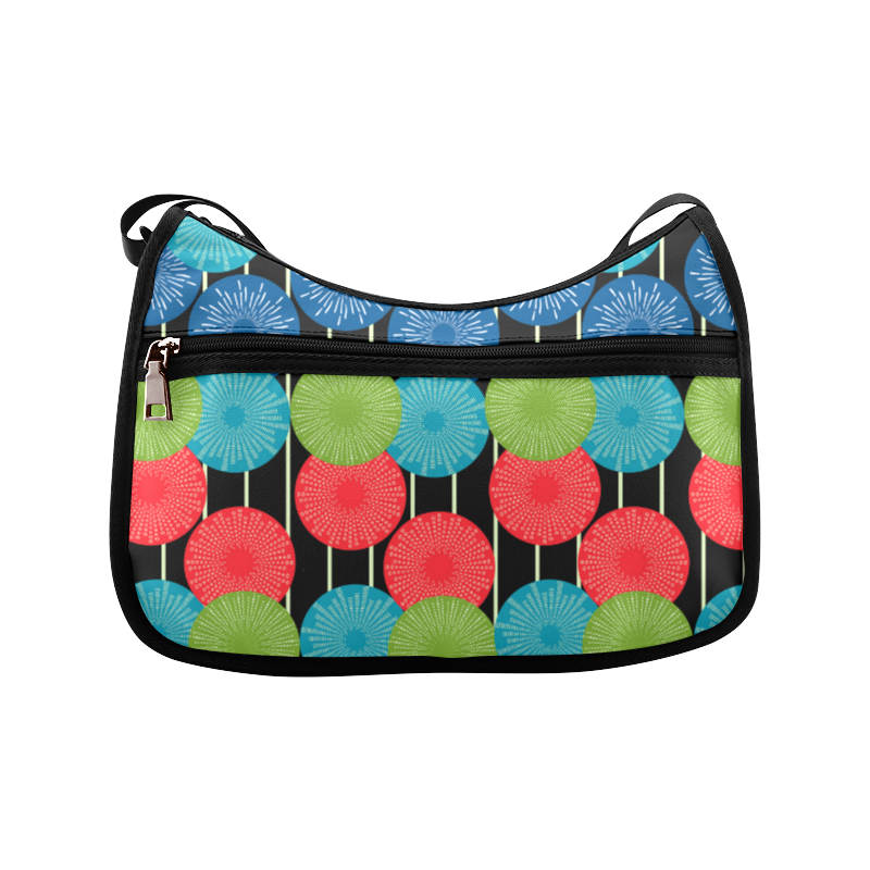 Vibrant Retro Pattern Crossbody Bags (Model 1616) | ID: D666369
