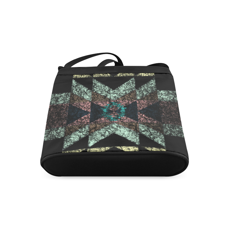 Outworn Tribal Aztec Pattern Crossbody Bags (Model 1613) | ID: D689623