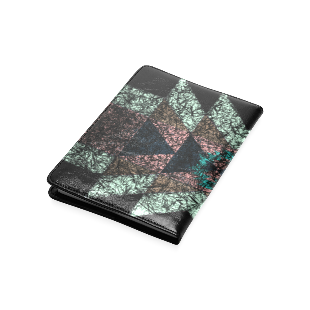Outworn Tribal Aztec Pattern Custom NoteBook A5 | ID: D689535