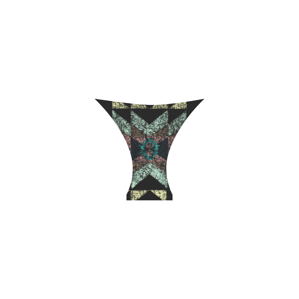 Outworn Tribal Aztec Pattern Custom Bikini Swimsuit | ID: D689304