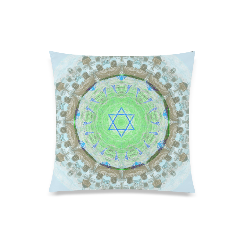 Jerusalem 2 Custom Zippered Pillow Case 20"x20"(Twin Sides) | ID: D718409