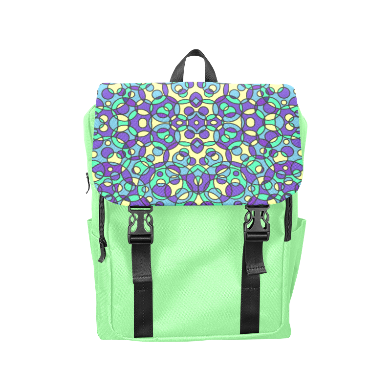 Circles 01 Casual Shoulders Backpack (Model 1623) | ID: D724461