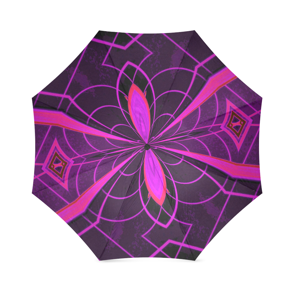 pINK mANTIS Foldable Umbrella (Model U01) | ID: D761680