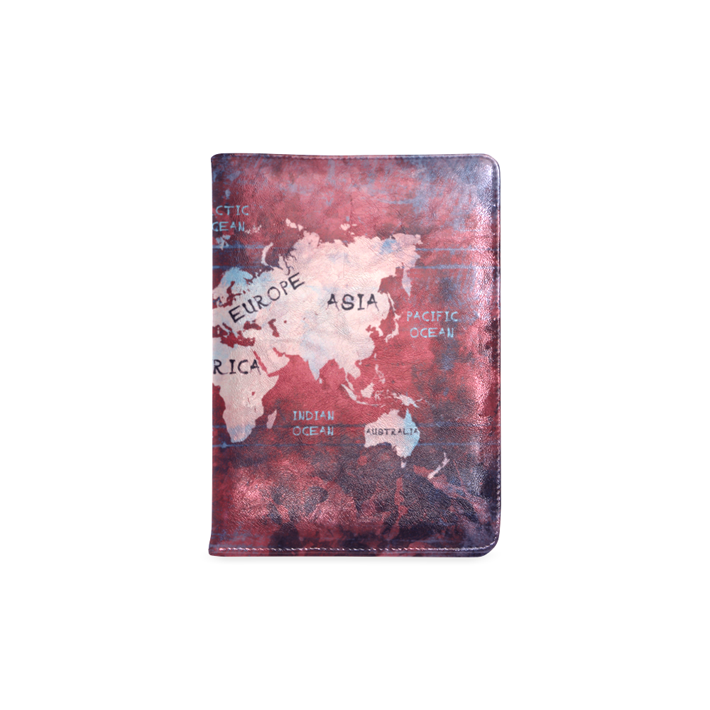 world map Custom NoteBook A5 | ID: D758553