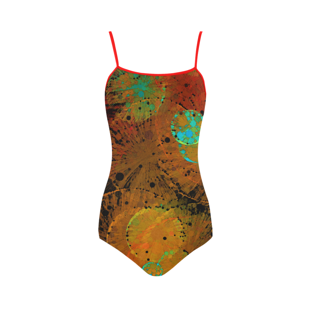 Fireworks Strap Swimsuit ( Model S05) | ID: D763474