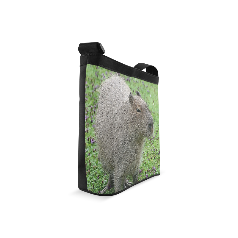 cute capybara Crossbody Bags (Model 1613) | ID: D801802