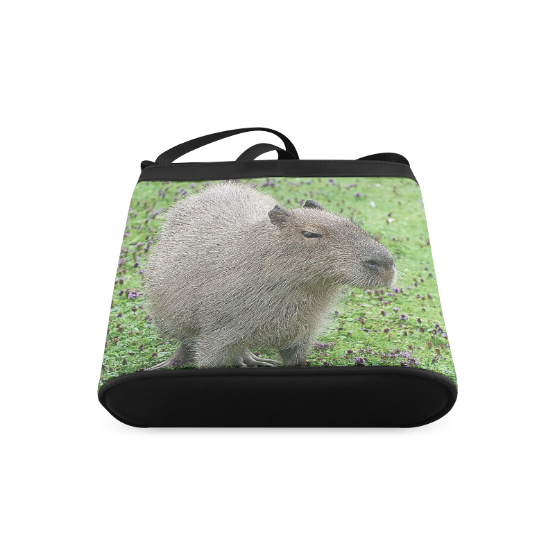 cute capybara Crossbody Bags (Model 1613) | ID: D801802